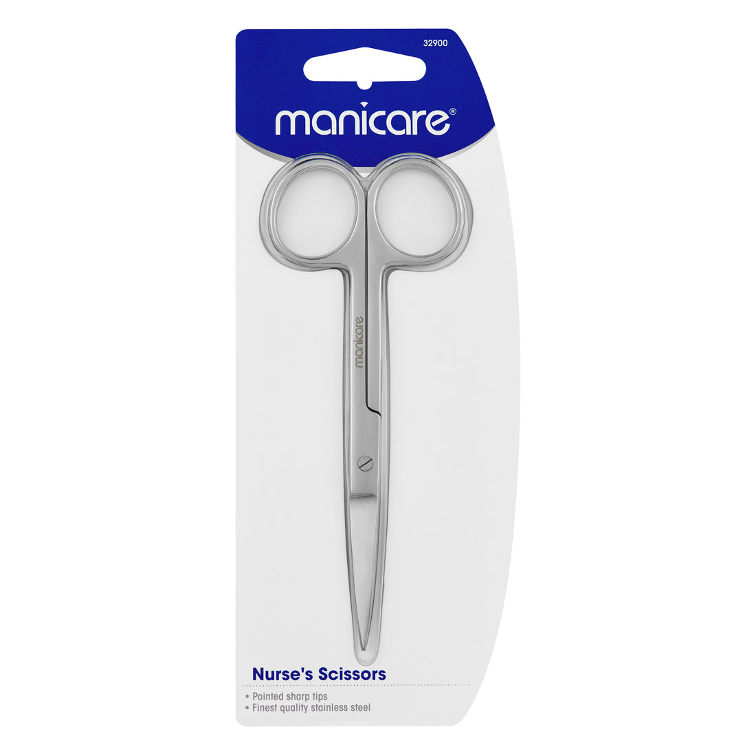 Manicare Nurses Scissors, Sharp/Sharp Tips